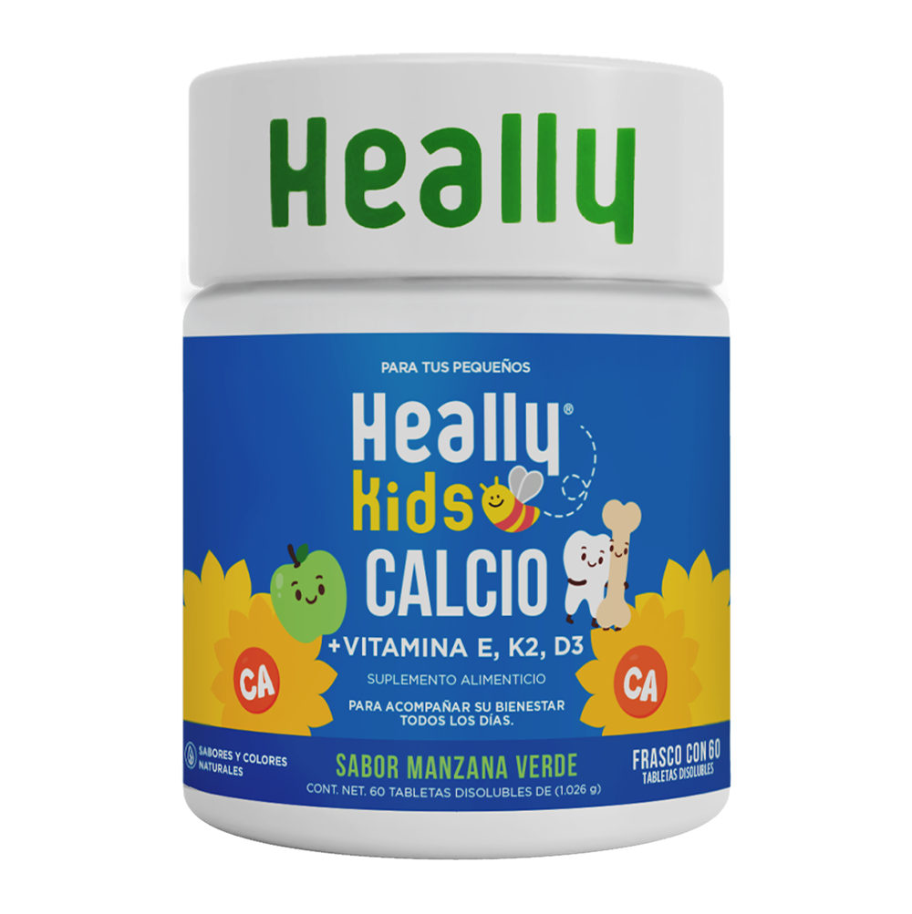 Heally Kids Calcio Tabletas – Heally MX