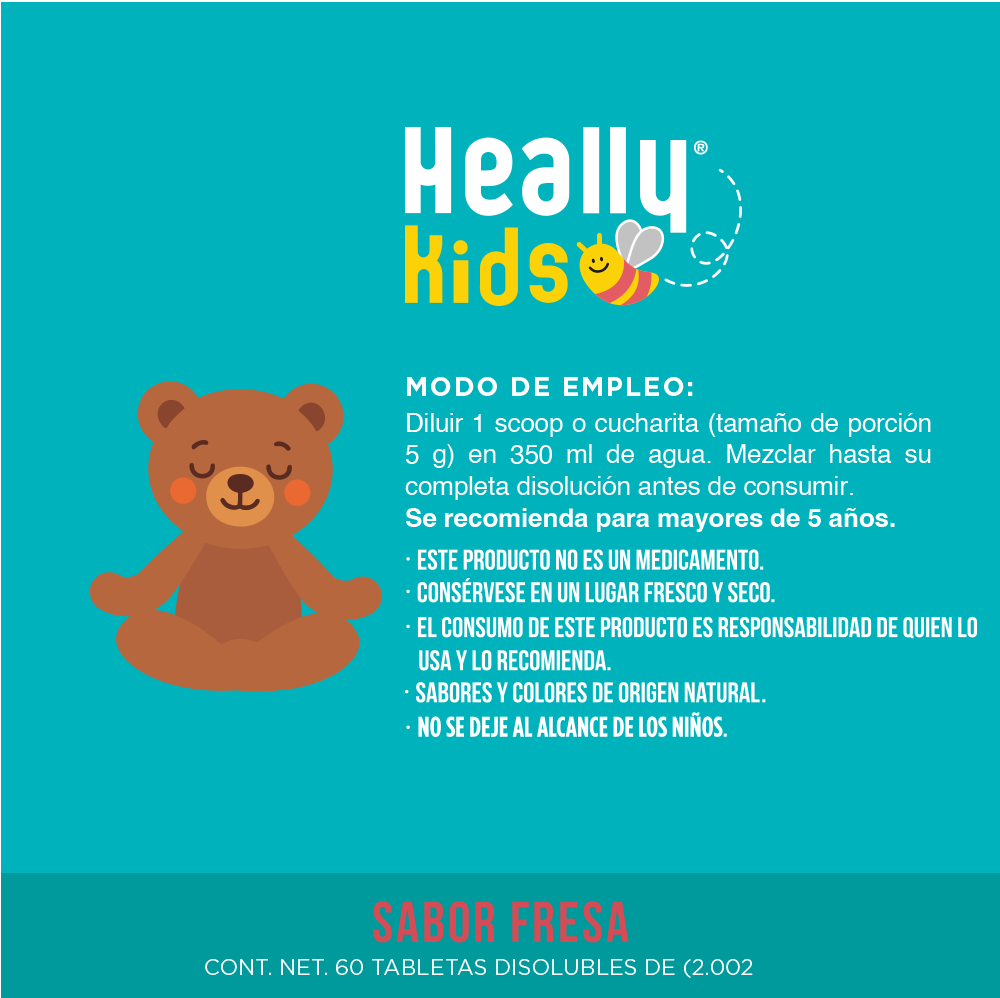 Heally Kids Magnesio – Heally MX
